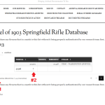 » Serial Number Databases